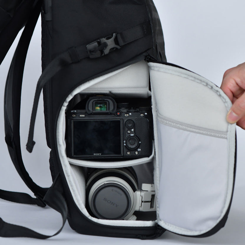 VSGO Black Snipe 16L Camera Backpack – Cool Waterproof Bag Canon Nikon