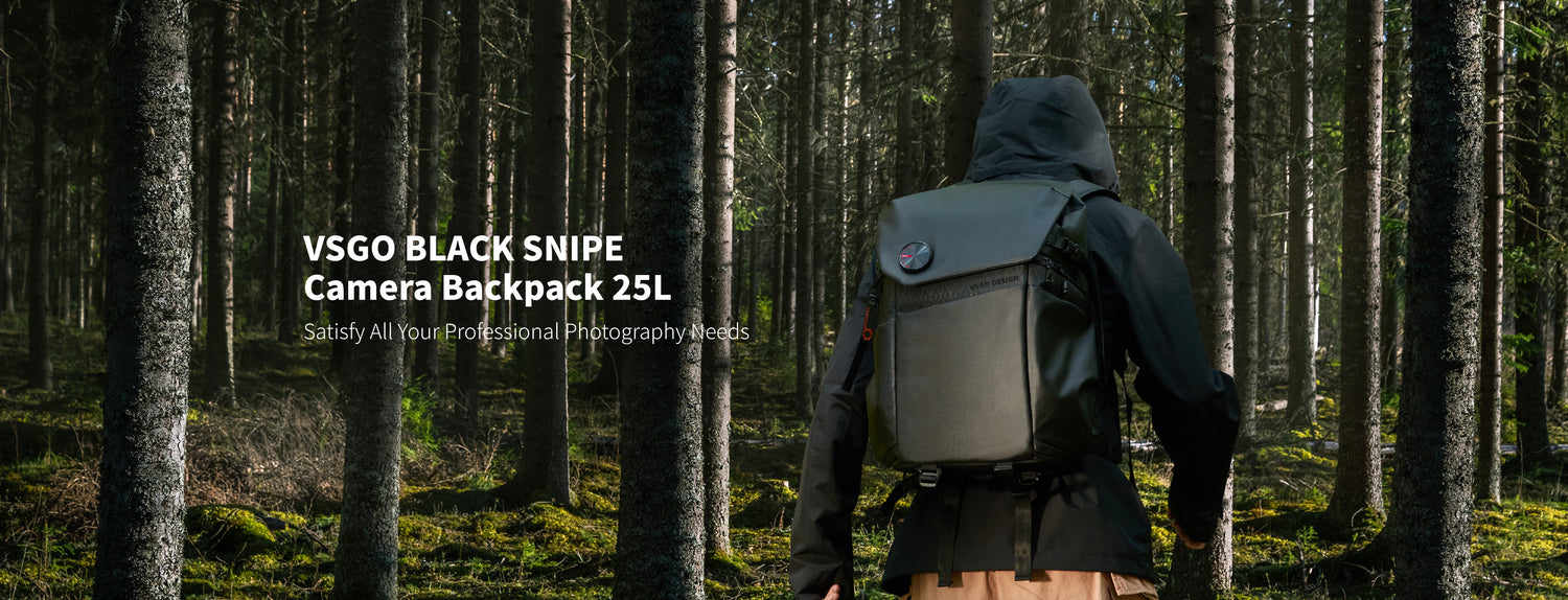 Black Snipe Camera Backpack – VSGO
